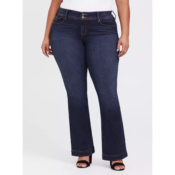 torrid | Jeans | Nwt Torrid Flare Stretch Jeans 6 Vintage Ink Blue ...